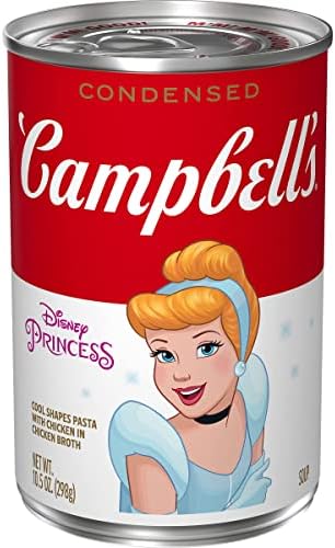Amazon.com : Campbell's Kids Soup, Disney Frozen, Princess-shaped pasta ...