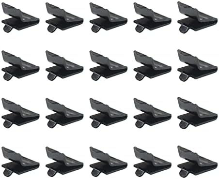 Amazon.com: QTLCOHD 100Pcs Metal Shelf Clips Adjustable Pilaster Shelf ...