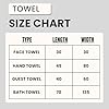 CTL® Luxury Towels 10 Pc Towel Sets 2 Bath Towels, 4 Hand & Face - 500 ...