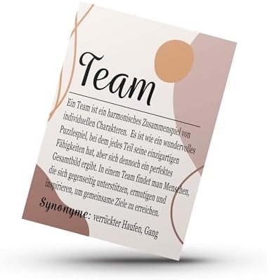 PURESIZE Karte Kollegin Abschied A6, Kollegen, Arbeitskollegen ...