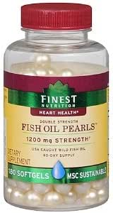 Amazon.com: Finest Nutrition Fish Oil Pearls Dietary Supplement ...