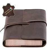 Genuine Italian Leather Journal - Refillable Leather Bound Journal with ...