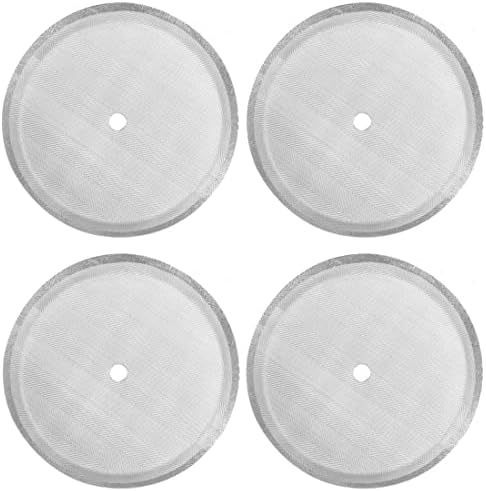 4 Pack French Press Replacement Filter Screen,Reusable Stainless Steel ...