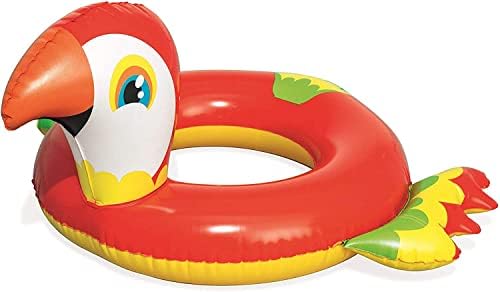 Toyshine 29'' Parrot Pool Rings, Baby Pool, Swimming Rings for Kids ...