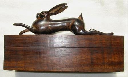 Buy Global Views Wooden Rabbit Box Online at Low Prices in India ...