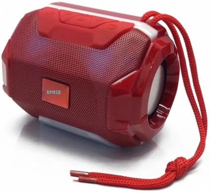 Dysense A005 Outdoor Colorful Light Portable Wireless Bluetooth Speaker Subwoofer Small Sound ...