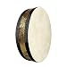 Amazon.com: TAOSKNE 10'' Wooden Sheepskin Ocean Drum, Musical Healing ...
