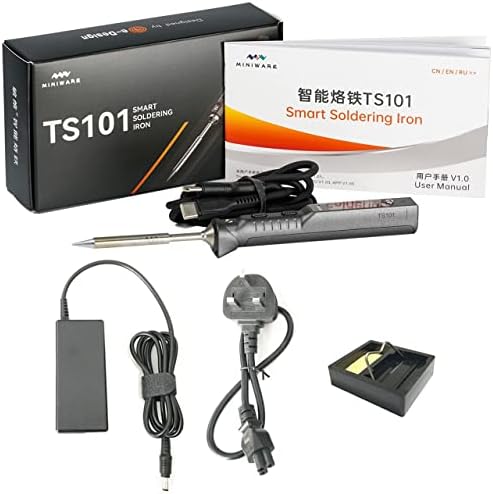 TOOLSAVING TS101 Soldering Iron TS100 Upgraded 90W PD 65W DC Pocket ...