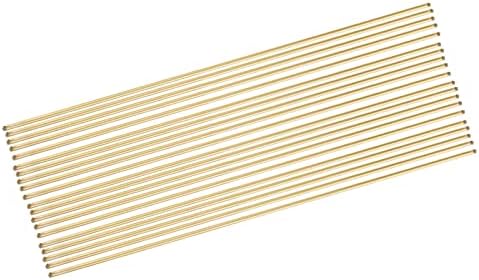 XNJIHWA 20Pcs Brass Welding Rods 1.6mm x 240mm Brass Welding Round ...