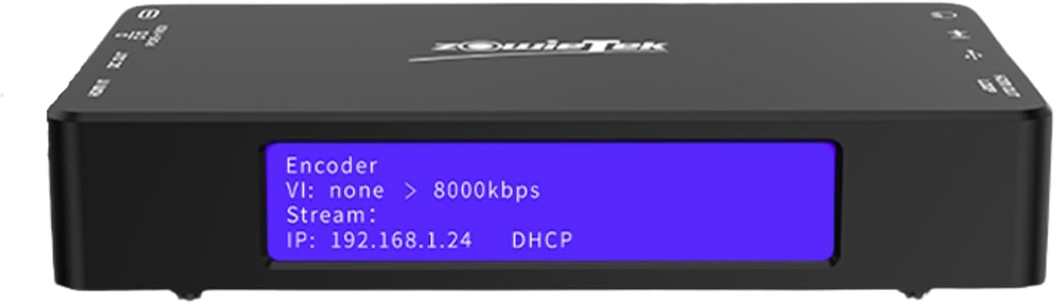 Amazon.com: Zowietek 4K Video Encoder/Decoder, ZowieBox, SRT/RTMP(S ...