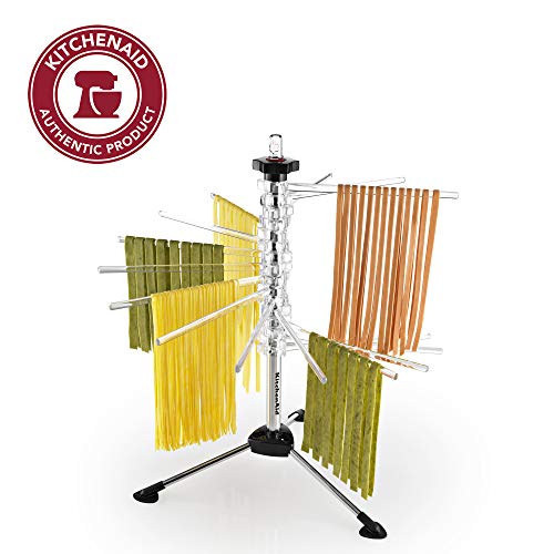 KitchenAid KPDR Pasta Drying Rack Attachment, 1, Silver (B001423LFY ...