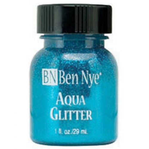 Amazon.com : MagiColor Aqua Glitter Paint ben nye Blue : Eye Shadows ...