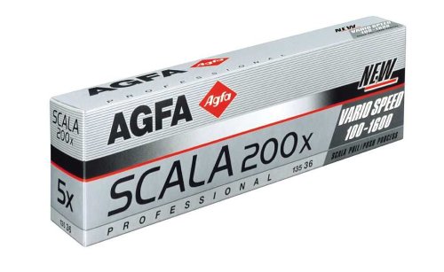 Buy Agfa Scala 200X Black & White Transparency Film, ISO 200, 135mm ...