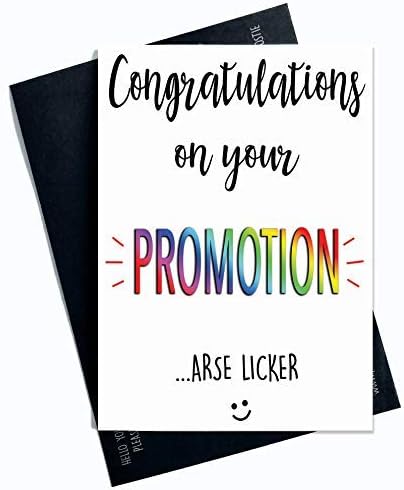 Promotion Card, Coworker Cards Good Luck Congrats New Job Promotion ...