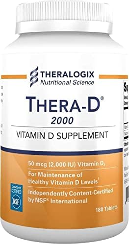 Amazon.com: yhn Thera-D 2000 Vitamin D Supplement | 2,000 IU Vitamin D3 ...