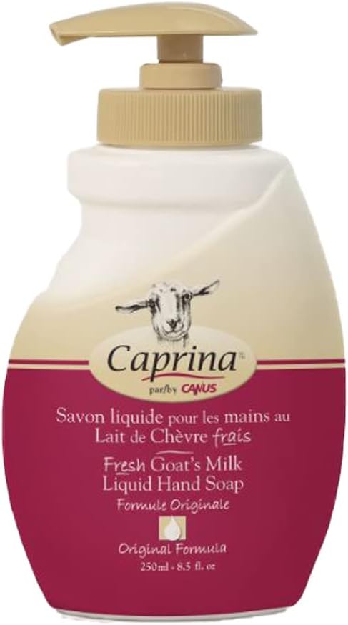 Caprina by Canus, Fresh Goat's Milk Liquid Hand Soap, Original Formula ...