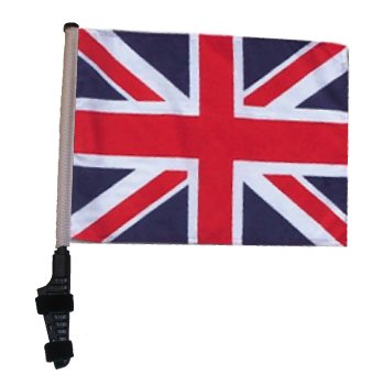 SSP Flags Union Jack Golf Cart Flag EZ On & Off Bracket : Amazon.co.uk ...