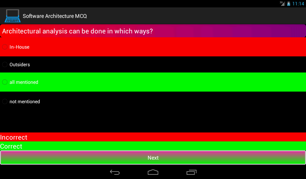 Software Architecture & Design Quiz - App on Amazon Appstore