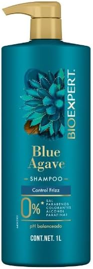 Shampoo Bioexpert Blue Agave Control Frizz, 1 l : Amazon.com.mx: Belleza