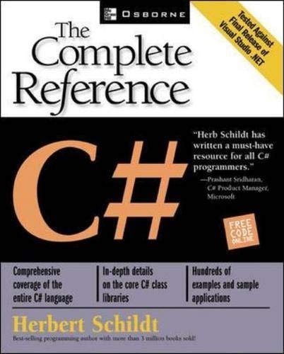 Amazon.com: C#: The Complete Reference (Osborne Complete Reference ...