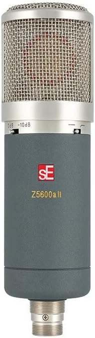 Amazon.com: SE ELECTRONICS Z5600A II Large Diaphragm Tube Condenser ...