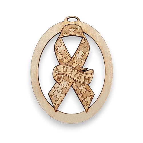 Amazon.com: Autism Awareness Ornament, Personalized Autism Teacher ...