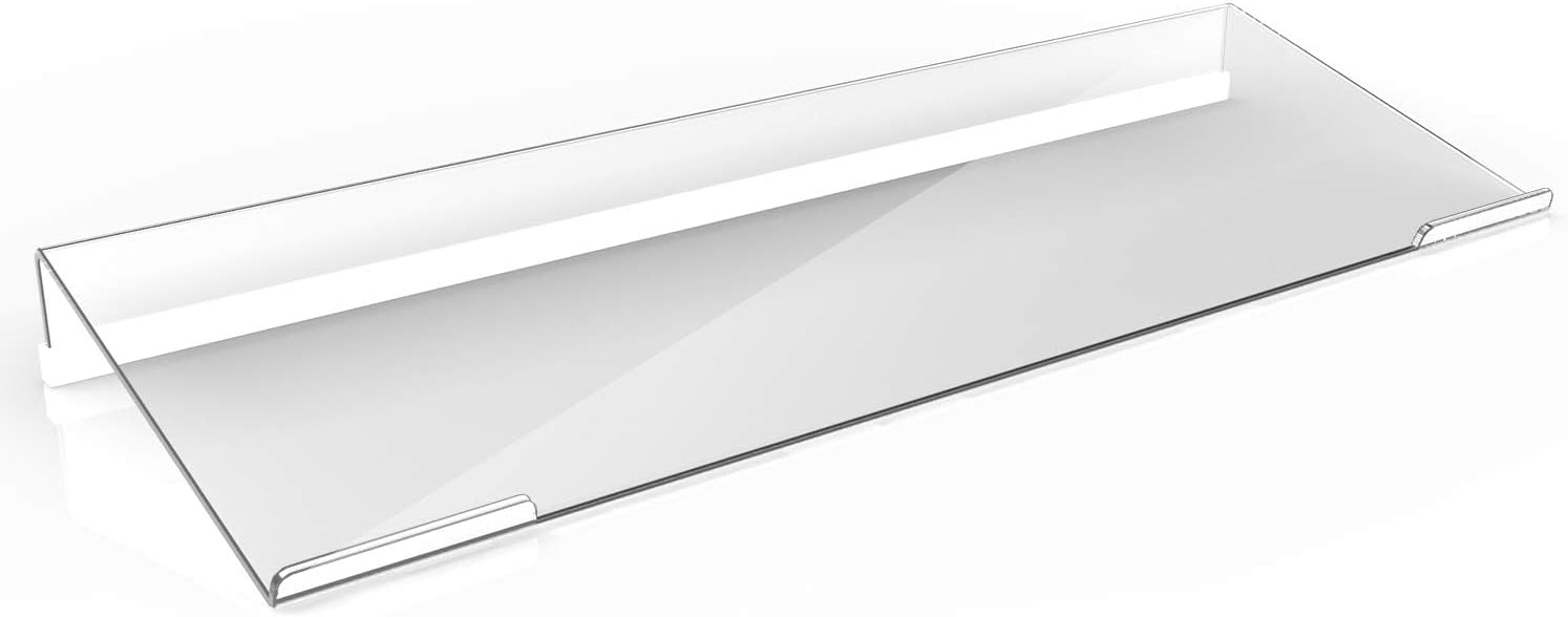 Amazon.com: Richboom Clear Acrylic Tilted Computer Keyboard Holder for ...