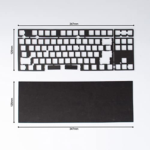 mintcaps 2 Pieces Set of Keyboard Sound Dampening Foam 87 Layout ...
