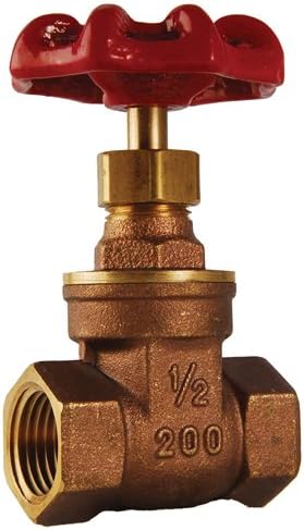 Heavy Duty Brass Gate Valve 1"-1/2" IPS - Faucet And Valve Washers ...
