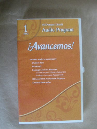 Amazon.com: ?Avancemos!: Audio CD Program Levels 1A/1B/1 (Spanish ...