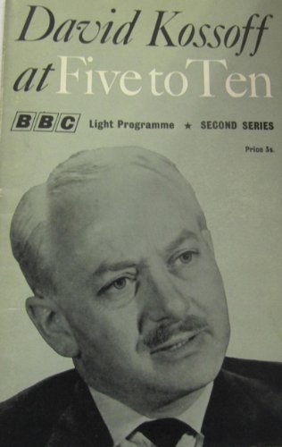 David Kossoff at Five To Ten: BBC Light Programme, Second Series ...