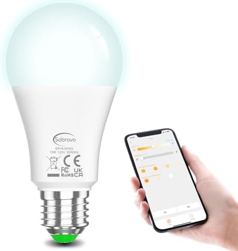 YEELIGHT Smart LED Light Bulb, Tunable Dimmable App & Voice Control ...