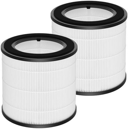 2 Pack Replacement True HEPA Filter Compatible with Philips AC0820/30 ...