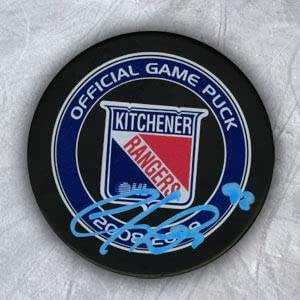GABRIEL LANDESKOG Kitchener Rangers Autographed Hockey Puck ...