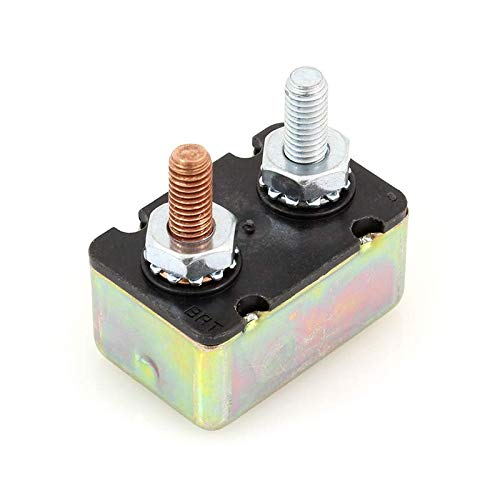 Amazon.com: Short Stop Circuit Breaker 50A Metal No Bracket Type 1 12V ...