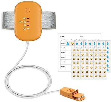 Amazon.com: TENQIU Bed Wetting Alarm for Boys Girls, USB Rechargeable ...