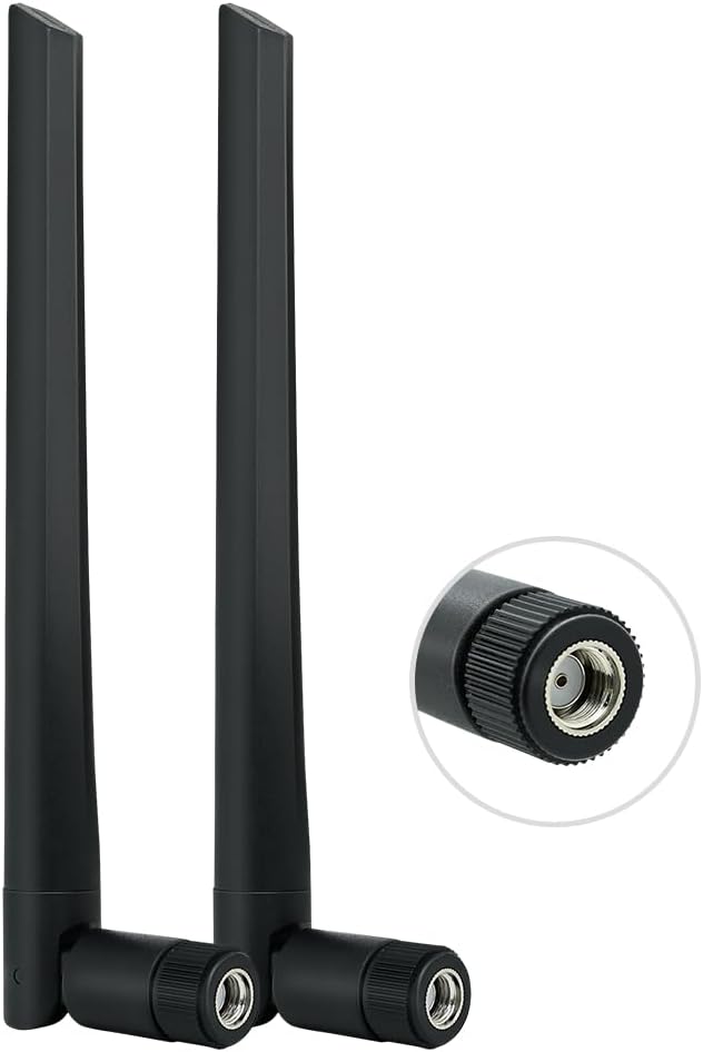 Amazon.com: Probox AW050 (2-Pack) Mini Dual Band WiFi Antenna, 2.4GHz ...