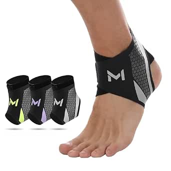 Amazon.com: 2 Pack Ankle Braces for Men & Women - Adjustable Lace up ...