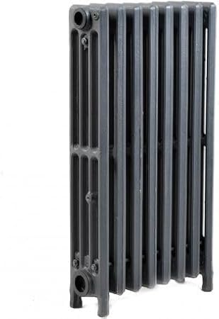 Cast Iron Radiator, 25" Height, 4-7/16” Depth, 14" Length, 4-Tube ...