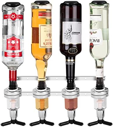 Bar Butler Shot Measure Bracket 4 Bottle Optics for Spirits Bar Butler ...