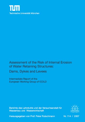 Internal Erosion. Assessment of the Risk of Internal Erosion of Water ...