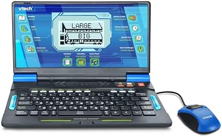 VTech Genio Bilingual JuniorBook Learning Laptop for Kids : Amazon.ca ...