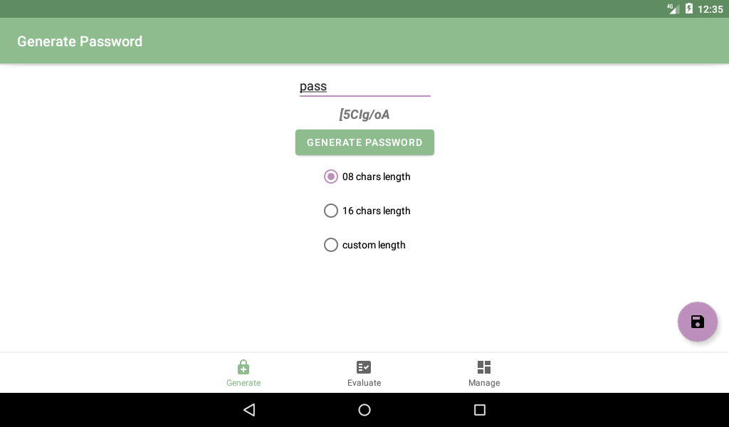 Password Creator Manager - App on Amazon Appstore