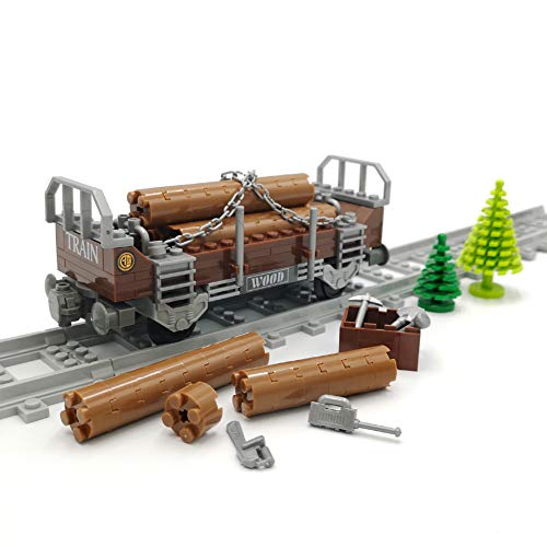 SPRITE WORLD City Cargo Train Carriage Building Block Toy The - Want It All