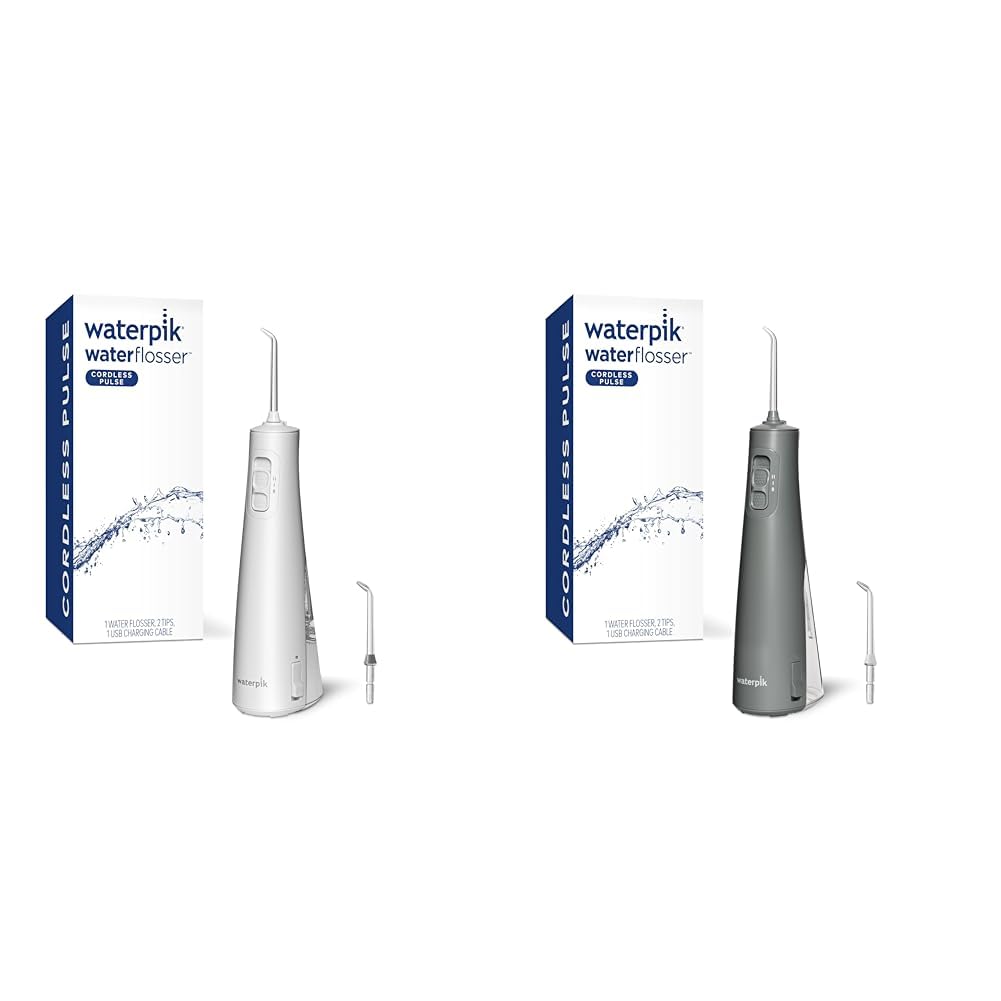 Amazon.com: Waterpik Cordless Pulse Portable Water Flosser Bundle with ...