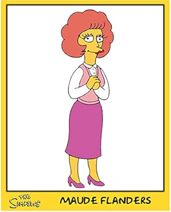 The Simpsons (TV Series 1989 - ) 8 Inch x 10 Inch PHOTOGRAPH "Maude ...