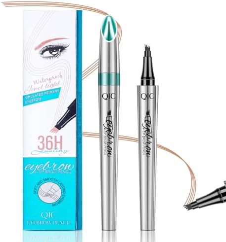 Amazon.com : Magic Eyebrow Pencil 4 Tipped Precise Brow Pen Upgraded 3D ...