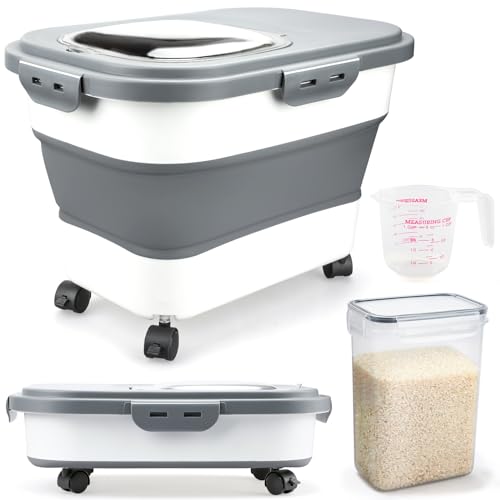 Best Rice Storage Container 20 lbs for Freshness