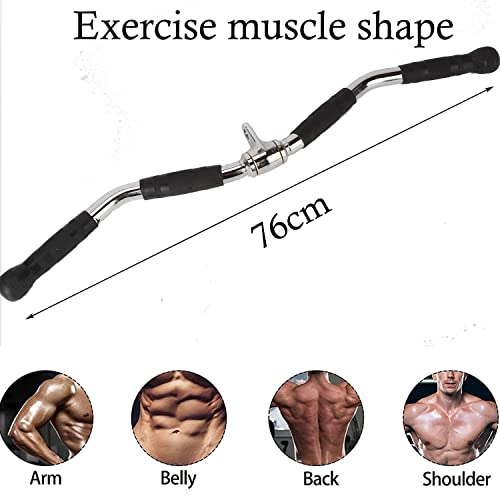 mosegor Lat Pull Down Bar Professional Cable Machine Attachment Handle ...