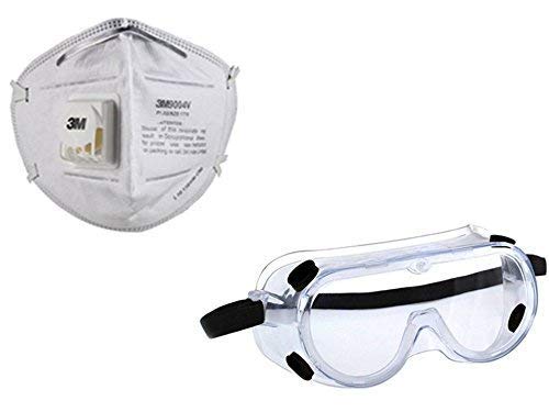 3M Anti Pollution Mask for women, mens 9004V Dust Pollution, Disposable ...